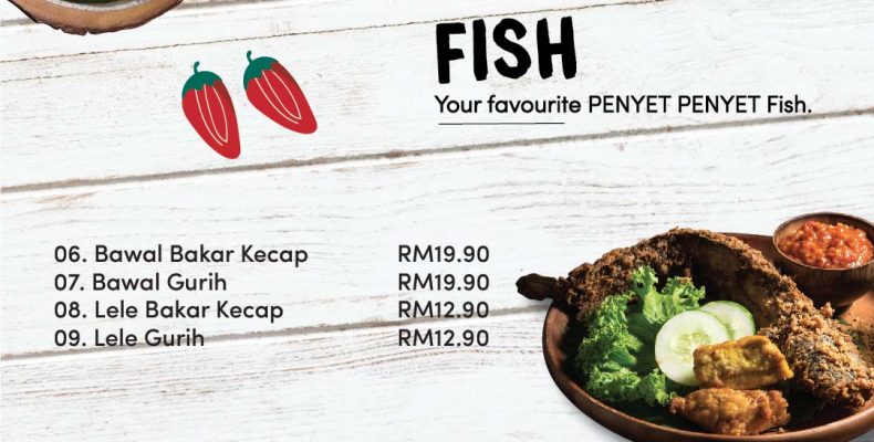 Our Menu – Penyet Penyet.Com